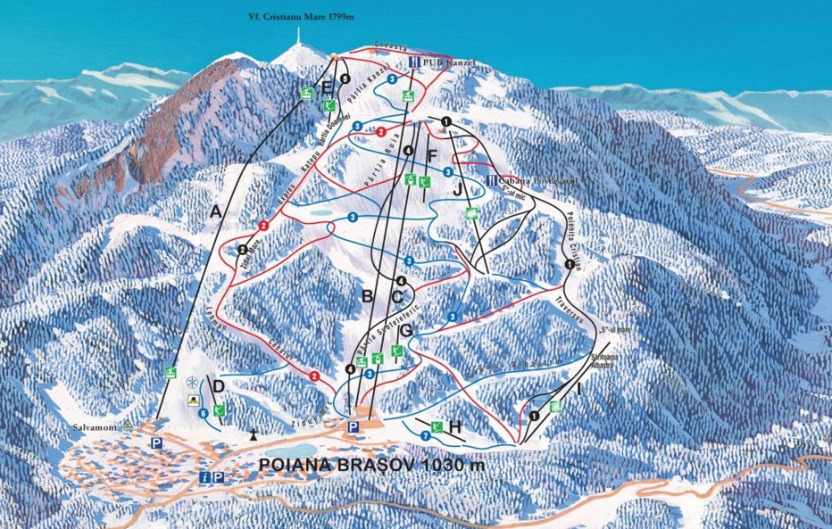 Poiana Brasov Ski Resort – Winter Destinations of Romania